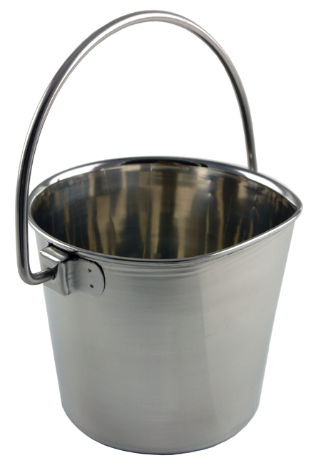 Stainless Steel Pails and Buckets by Size, 6 Quart Stainless Steel ...
